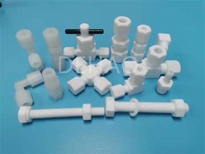 China Union Tee Ball Valve Union Elbow Hydraulic Custom PTFE Parts Single Ferrule Union for sale