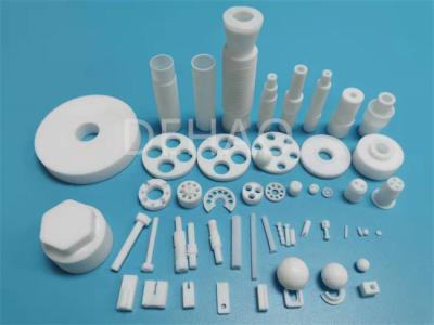 China Custom PTFE Parts Spacers Thrust Washer Ball Valve Seats Flanged Bushing for sale