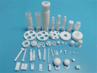 China Custom PTFE Parts Spacers Thrust Washer Ball Valve Seats Flanged Bushing for sale