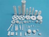 China Custom PTFE Parts Spacers Thrust Washer Ball Valve Seats Flanged Bushing for sale