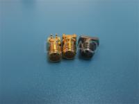 China Insulator Custom PTFE Parts For 2.92 RF Coaxial Connector 40G Gold Plated for sale