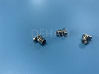 China Insulator Custom PTFE Parts For 2.92 RF Coaxial Connector 40G Gold Plated for sale