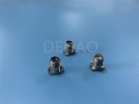 China Insulator Custom PTFE Parts For 2.92 RF Coaxial Connector 40G Gold Plated for sale