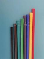 China Carbon Graphite Filled PTFE Extruded Rod High Temperature Resistant Anti Static for sale