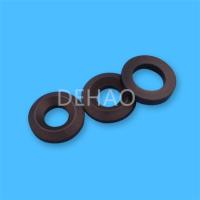 China Carbon Fiber Filled PTFE Machined Parts Plastic Seal Cylinder Gaskets Ring for sale