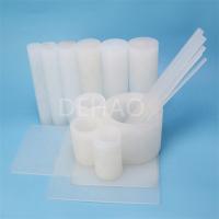 China Wear Resistance  PCTFE Kel F Bar Rod , Reinforced Valve Seats Back Up Rings for sale