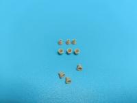 China Rohs REACH OEM PEEK 450G CNC Precision Machined Parts Insulator for sale
