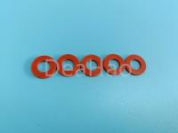China Oem Customized Rubber Silicone Flange Gasket Heat Resistance for sale