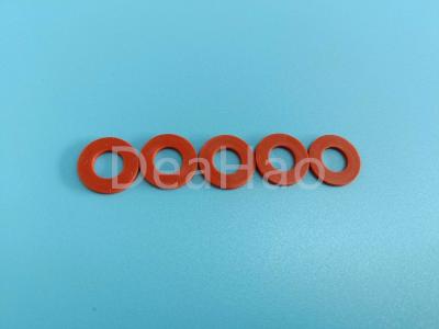 China Oem Customized Rubber Silicone Flange Gasket Heat Resistance for sale
