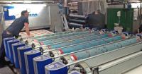 China Uniform Open Area Strong Elasticity Rotary Screen Printing 819 Repeat 195M for sale