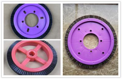 China Textile Machinery LK Artor Roll Cotton Stenter Brushes Wheel Brush for sale