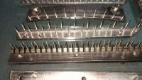 China Steel Pin Bar Plate For LK&LH Ehwha West Germany Hot Air Stenter Parts for sale