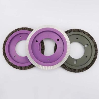 China Pig Hair Dyeing And Finishing Brush Wheels Stenter Machine Brush for sale