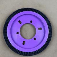 China Textile Stenter Brush Pig Hair Wheel Brush LK Monforts Bobcock For Textile Machine Parts for sale