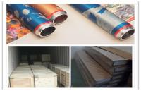 China 640 819  914 1018 Rotary Silk Screen Textile Pattern Rollers With High Open Area for sale