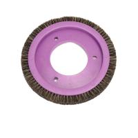 China Plastic Brushe Wheel MONFORTS LK ARTOS Stenter Brushes Bristle Hair Brushes Textile Finishing Machinery Parts for sale