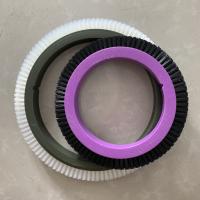 China Monforts Bobcock Artos Stenter Dyeing Brush Bristle Hair For Textile Dyeing Machinery Pig Hair Wheel for sale
