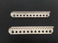 China Nickel Plated Steel Stenter Machine Pin Plate for Textile Finishing for sale