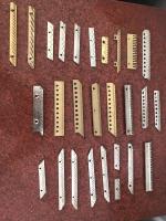China Various Stainless Steel Brass Pin Plates Pinbar For Stenter Machine Spares for sale