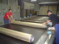 China 195M Good Tenacity Micron 640MM 914m Rotary Ni Screen Standard Nickel Screen for sale