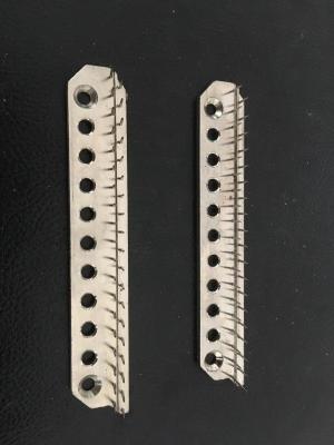 China Stenter Machine Parts Pin Plates Metal Bruckner Bancock  LK Pin Plate for sale