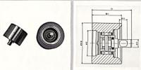 China DTM Top Roller Texture Machine Parts SGLG-A-01 Type R Top Roller Integrated Type for sale