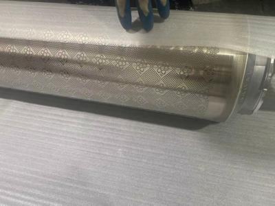 China Heavy Coating 640 914 1018  Wallpaper Rotary Screen Nickel Metal Mesh Blanket for sale