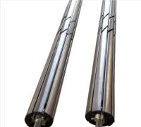 China Aluminium Alloy Moving Sheet Flattening Roll Anti Wrinkle Cylinder Textile Machinery Parts Expanding for sale