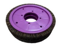 China Machinery Series Brush Roll Stenter Brushes Roll Cotton Spindle Nylon Bristle for sale