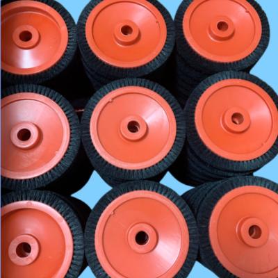 China Monfort /Bruckner Stenter Small Brushes Nylon PP Polishing Dyeing Finishing Machinery Parts for sale