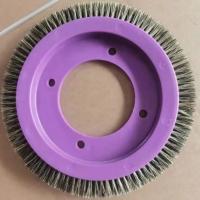 China Fabric Polishing /Cleaning Knitting Machine Wheel Brush PP & Pig Hair for sale