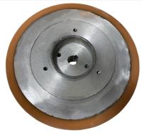 China Stenter Machine Parts Rubber Wheel Pressure Wheel Dyeing And Finishing Parts for sale