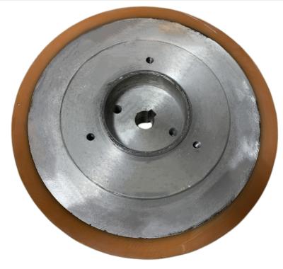China Stenter Machine Parts Rubber Wheel Pressure Wheel Dyeing And Finishing Parts for sale