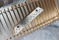 China BABCOCK EHWHA HIRANO Pin Bar Stenter Machine Parts Pin Plates Metal for sale