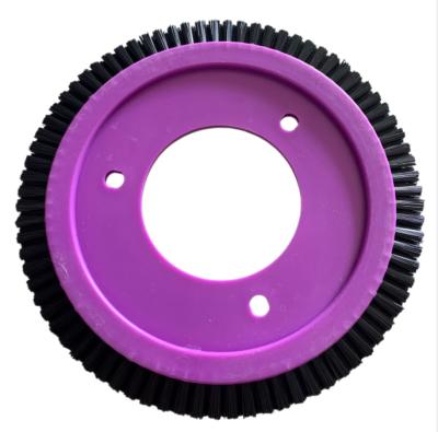 China LK Wakayam Monforts Artos Bruckner Textiles Machine Bristle Hair Stenter Brushes Wheel for sale