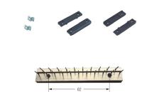 China Sliding Pad Mercerizing Fiber Slider Textile Machinery Parts Stenter Machine Sliding Parts for sale