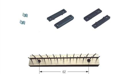 China Sliding Pad Mercerizing Fiber Slider Textile Machinery Parts Stenter Machine Sliding Parts for sale