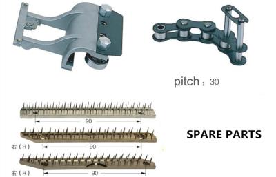 China Pinplate / Pin Bar/ Link / Chain / Clip Textile Spare Parts For Dyeing And Finishing Machinery for sale