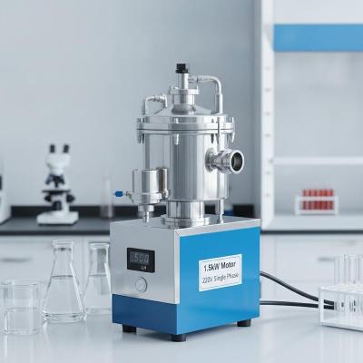 China 500L/H Compact Mini Disc Stack Separator Centrifuge Laboratory Pilot Scale Testing with 1.5kW Motor 220V Single Phase for sale