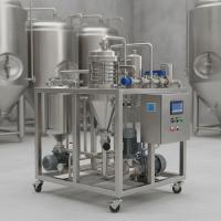 China Ready-to-Connect Beer Clarifier Skid System Pre-Assembled Centrifuge Module for Microbreweries for sale