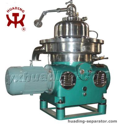 China 5000L/H Disc Oil Separator Centrifuge Lube Oil Purification System 7.5kW Motor with SS316L Bowl 380V 3 Phase Design for sale