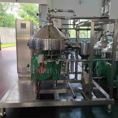 China High-Performance Yeast Centrifugal Separator Coconut Water Disc Separator With Turbidity Meter for sale