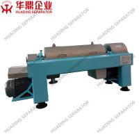 China Huading 2&3 phase horizontal screw discharging decanter centrifuge PLC control automatic operation for sale