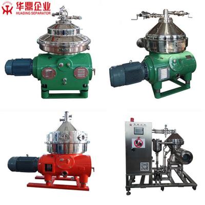 China New Methanol Separation Methyl Separator Waste Oil Water Centrifuge Biodiesel Disc Centrifuge for sale