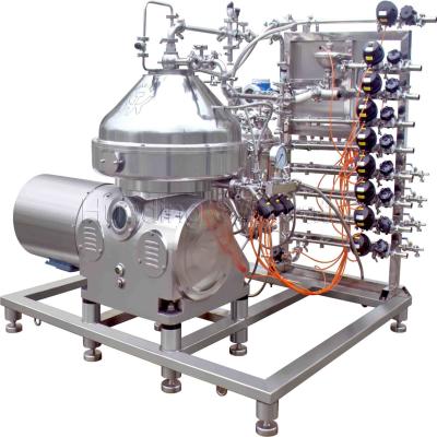 China Biotechnology Centrifugal Filter Separator 440V Disc Stack Separator for sale