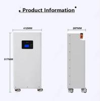 China High-Performance 51 2V Energy Storage Pack with Smart LCD Display for sale