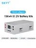 China OEM 5kwh 10kwh 15kwh Energy Storage Server Rack Lithium Ion Battery Box 48V 51.2V 100ah 200ah 300ah LiFePO4 Battery Case Box for sale