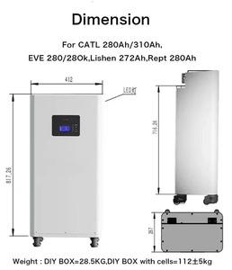 China 51 2V Lithium Battery Pack with LCD for Solar Energy Storage for sale