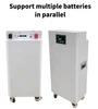 China 51 2V Lithium Battery Pack with LCD for Solar Energy Storage for sale