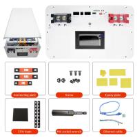China Smart Energy Storage Battery Pack with LCD for Home Solar Systems for sale